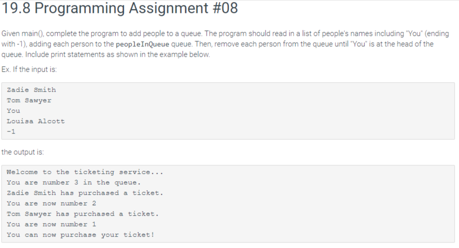 Solved Code to solve: #include #include | Chegg.com