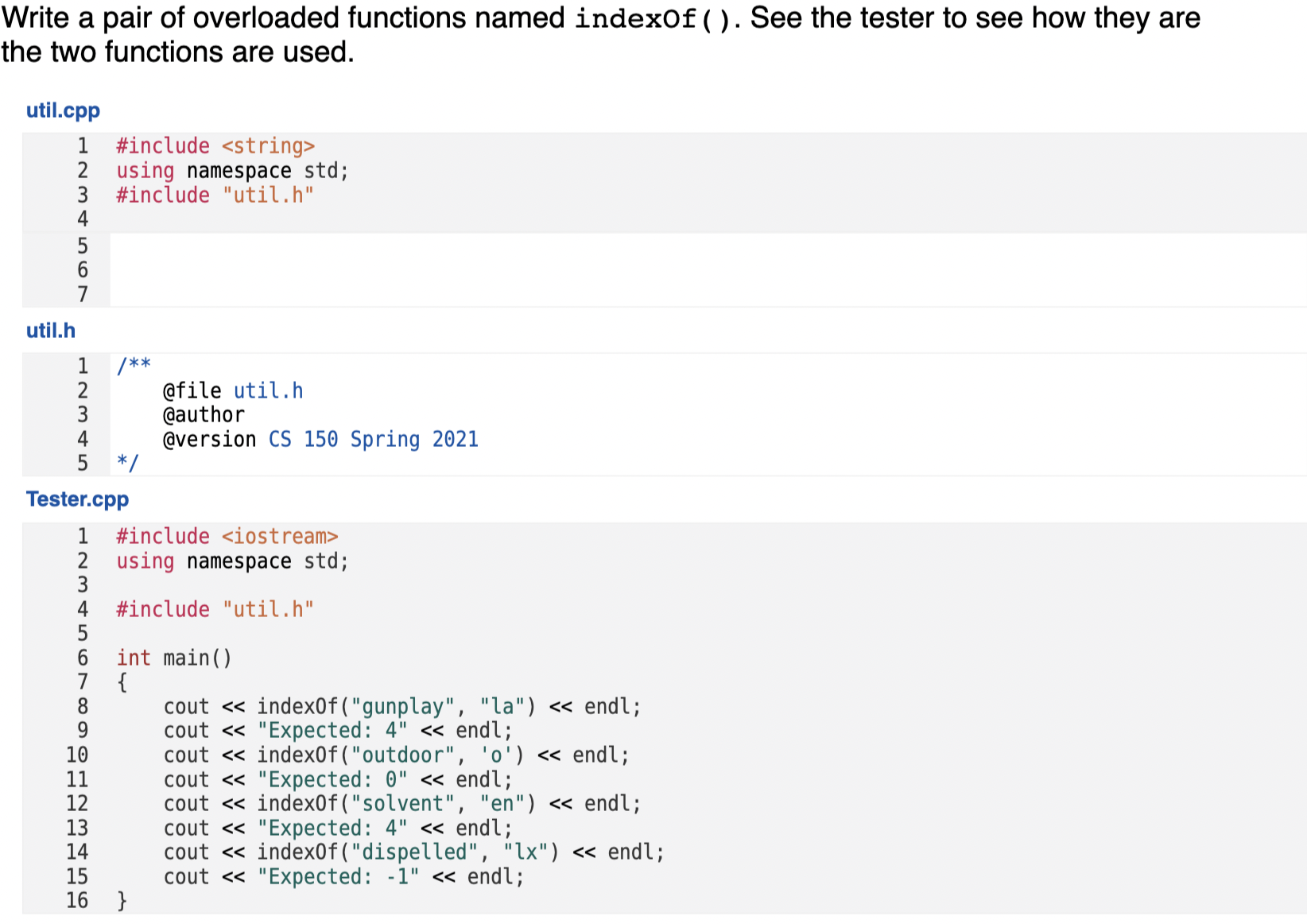 Solved c++i can only edit the stuff in the white box, not | Chegg.com