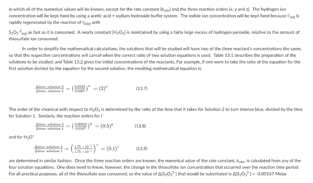 Solved INTRODUCTION Chemical kinetics is the | Chegg.com