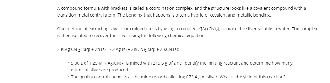 Solved A compound formula with brackets is called a | Chegg.com