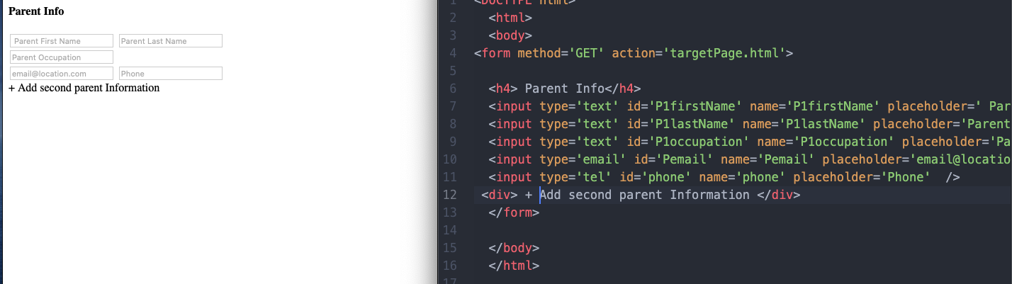 Solved Using HTML and Javascript only. Make a box that | Chegg.com