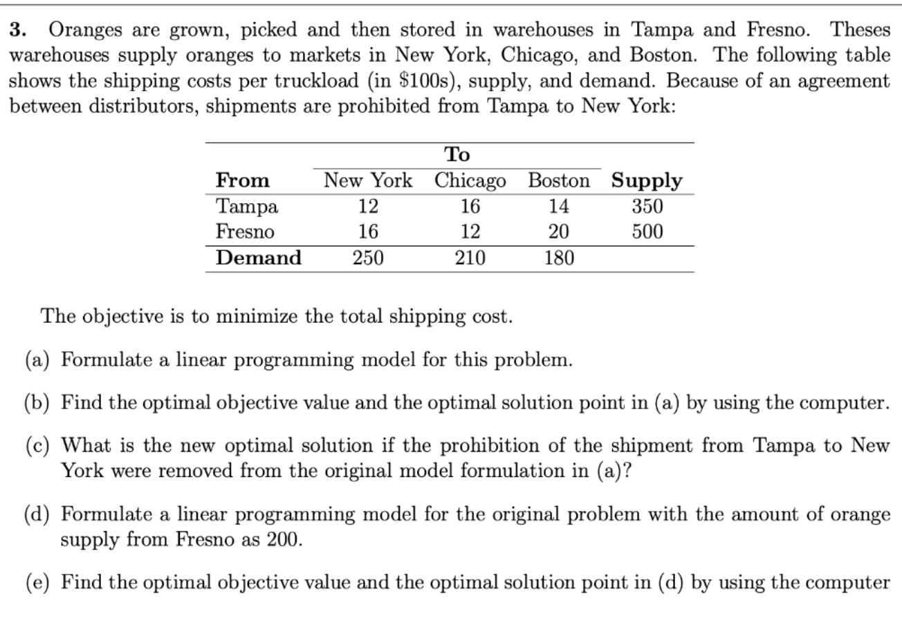 Solved Use Excel-Solver to solve and plz provide screenshots | Chegg.com