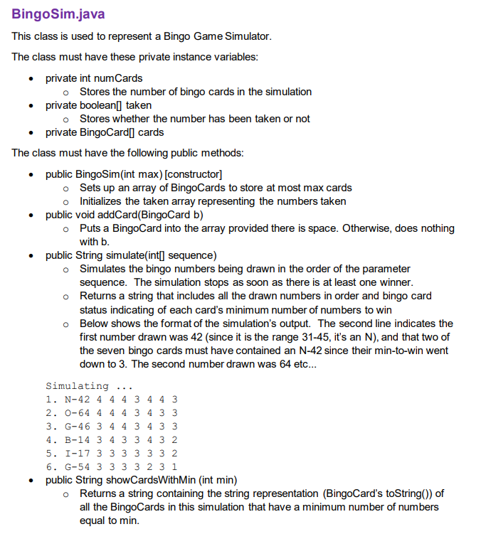 Solved For this assignment, you must implement two Java | Chegg.com