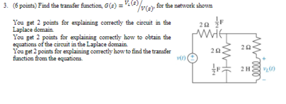 Solved can you please use mesh analysis and use cramer's | Chegg.com
