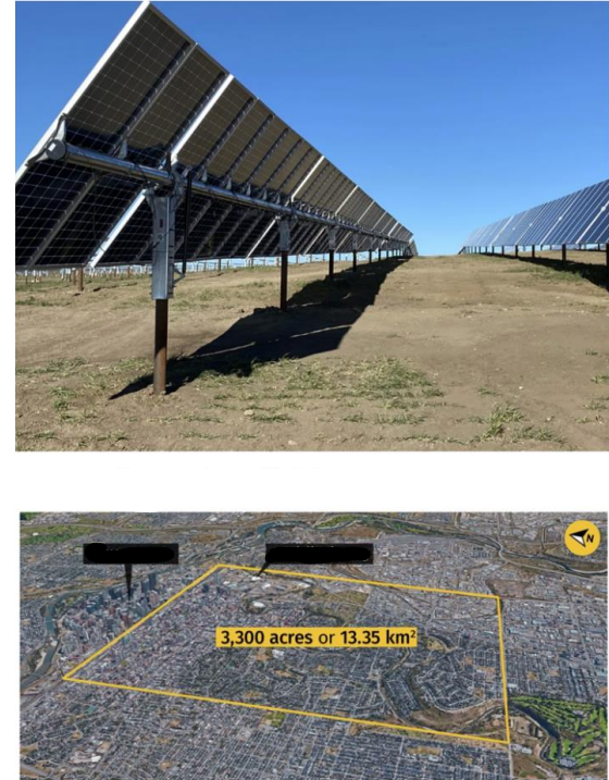 Solved Canada's largest solar farm is under development on | Chegg.com