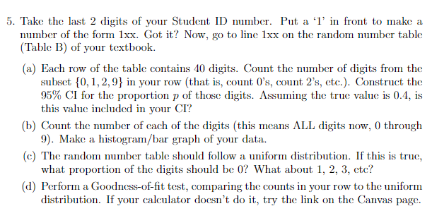 Solved How many times that number shows up in my | Chegg.com