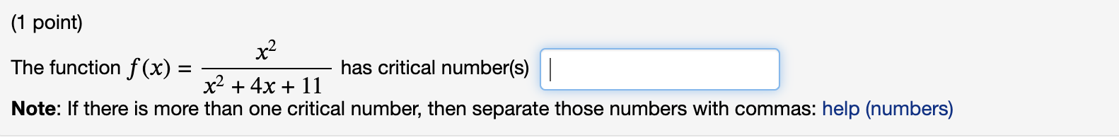 Solved Find all critical numbers of the function | Chegg.com