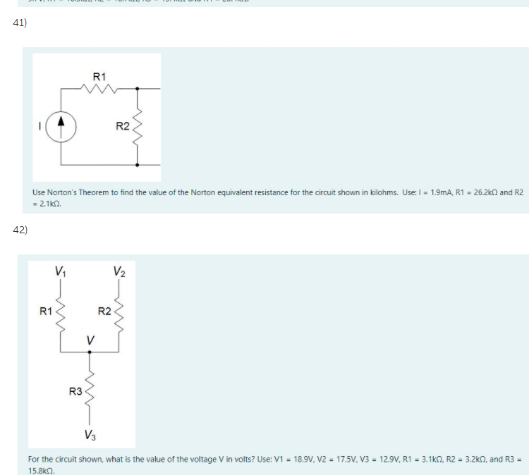 Solved 35) R1 R3 R5 + V R2 R4 R6 Through repeated | Chegg.com