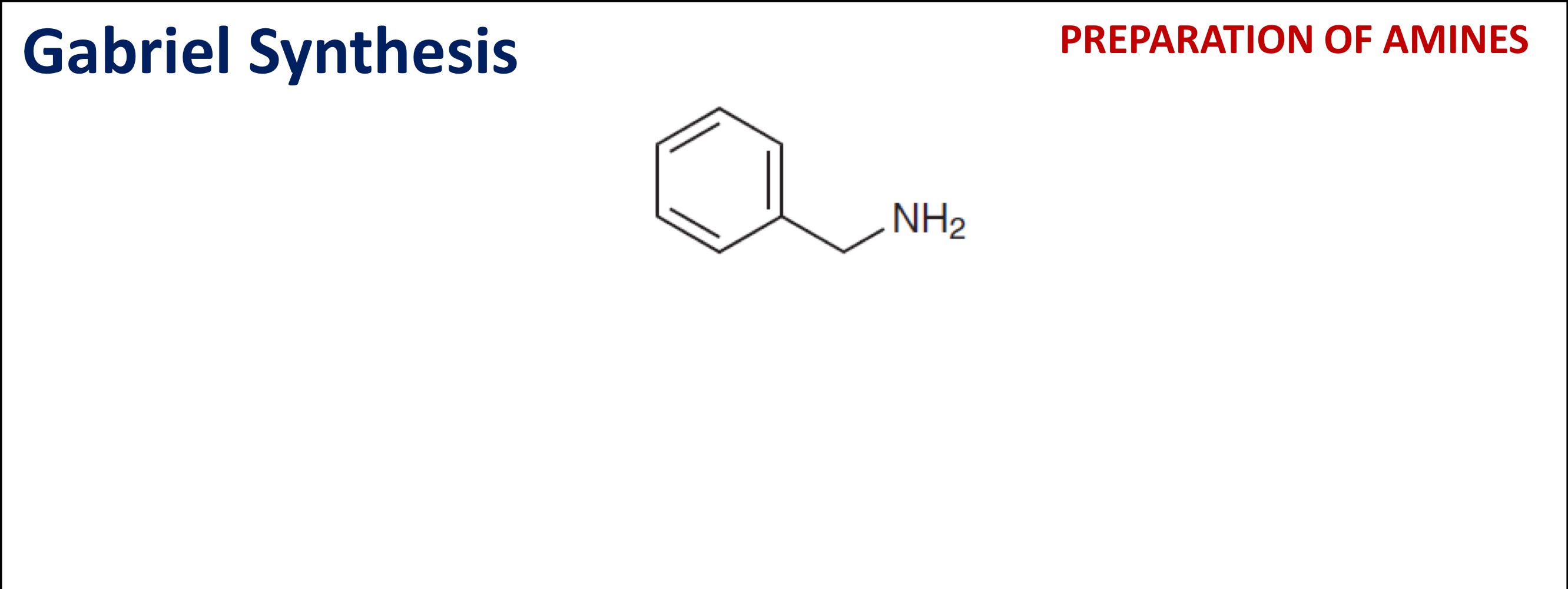 Solved Gabriel SynthesisPREPARATION OF AMINES | Chegg.com