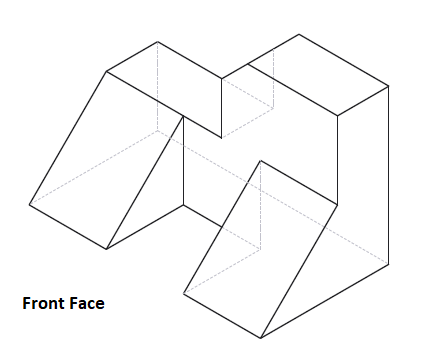 Solved Assignment: Oblique Projections CAD COURSE MECHANICAL | Chegg.com