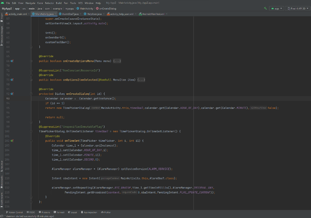 Solved I have a problem with the application: I created a | Chegg.com