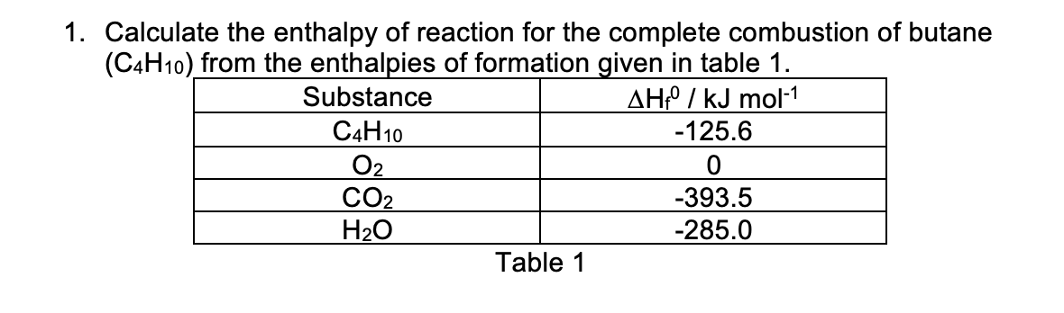 Solved Calculate the enthalpy of reaction for the complete | Chegg.com