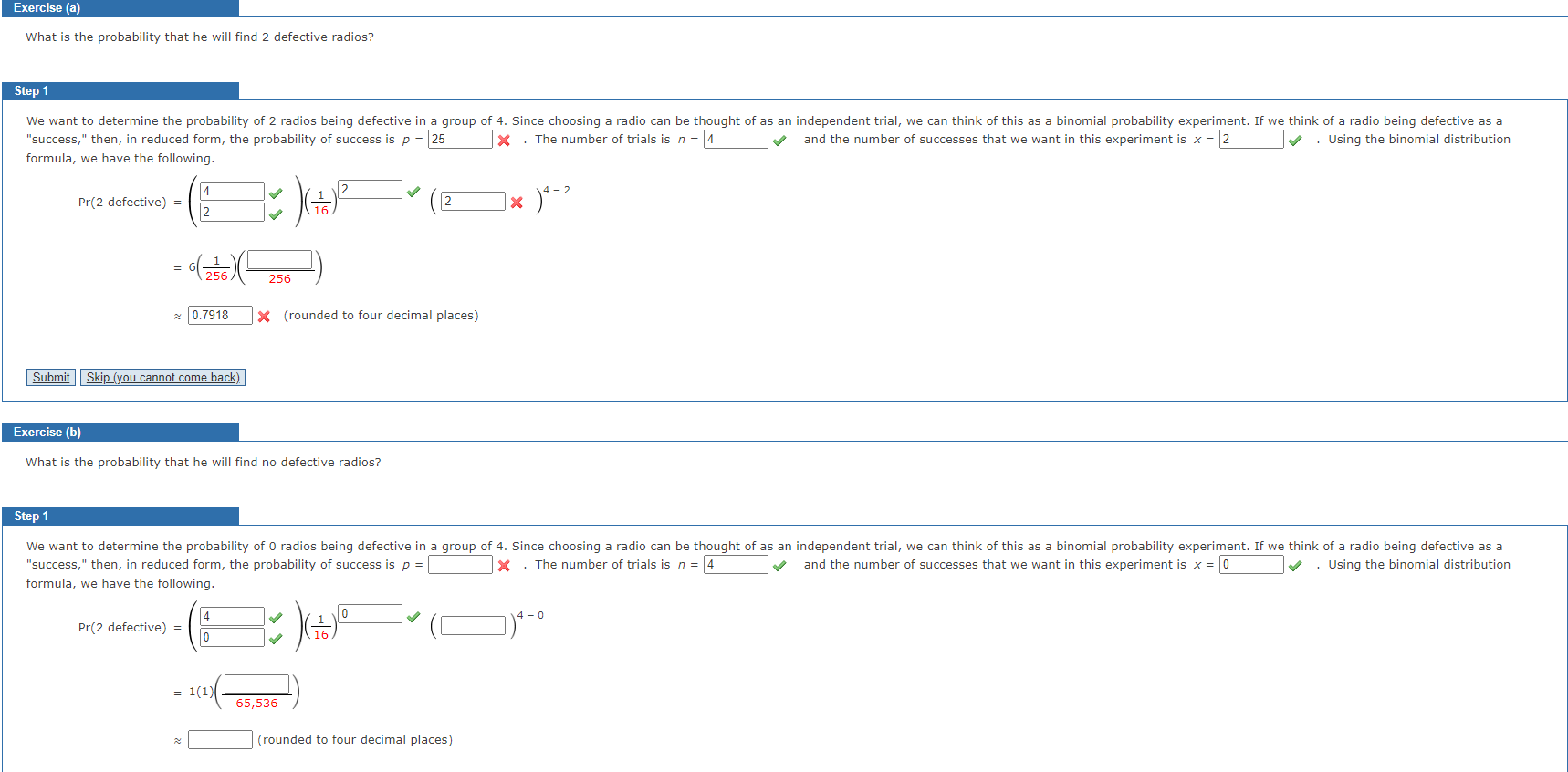 Solved What is the probability that he will find 2 defective | Chegg.com