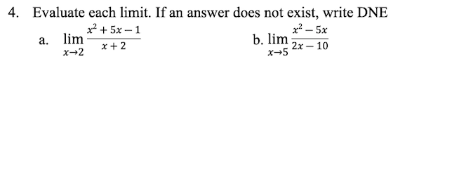 Solved Evaluate each limit. If an answer does not exist, | Chegg.com