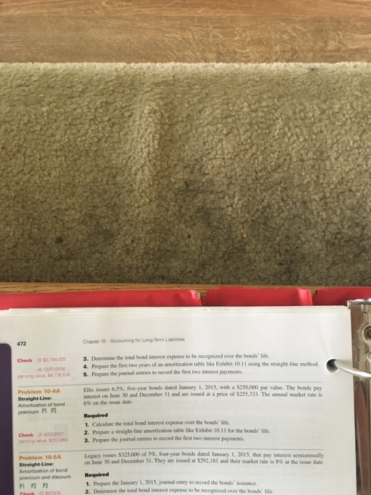 Solved 10-1A 10-2A 10-3A the last part of 10-3A is in the | Chegg.com