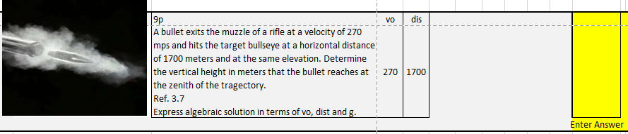 Solved vo dis 9p A bullet exits the muzzle of a rifle at a | Chegg.com
