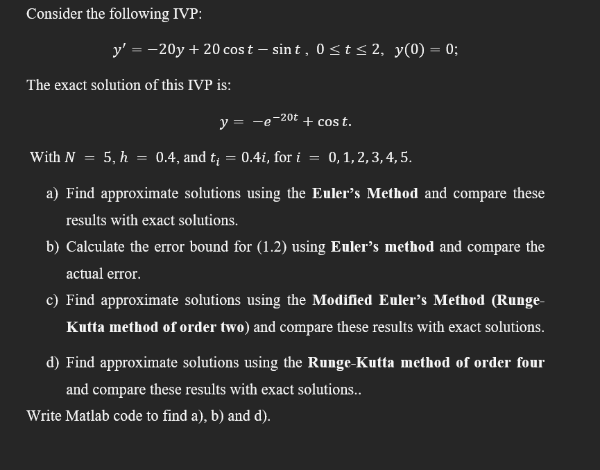 Solved Greetings all , could you please solve the following | Chegg.com