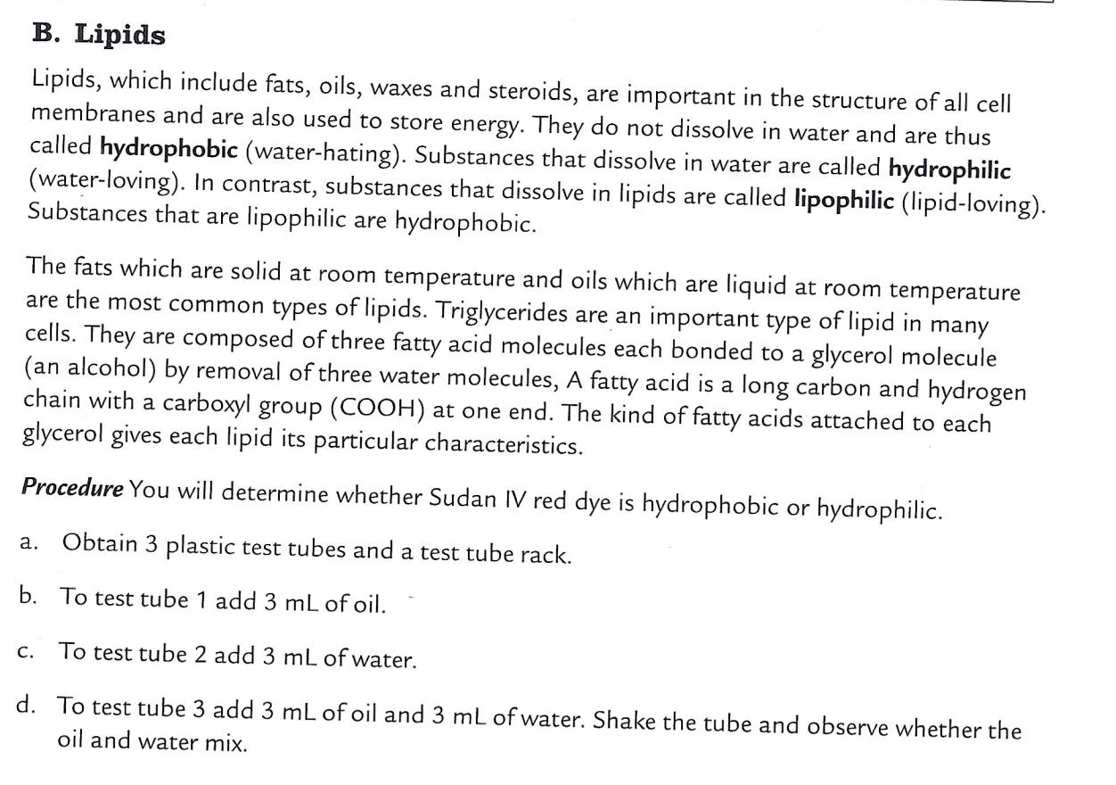 Solved Lipids Which Include Fats Oils Waxes And Steroids Chegg