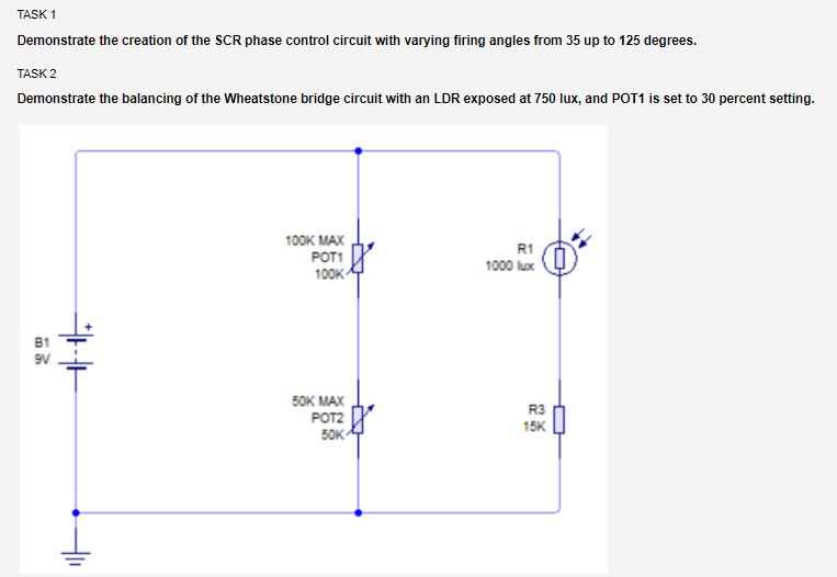TASK 1 Demonstrate the creation of the SCR phase | Chegg.com