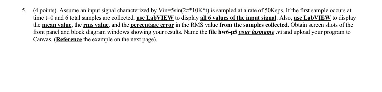 Solved Can you do the following problem in LabVIEW 2018 or | Chegg.com