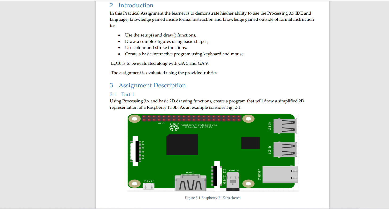 3.1 Part 1 Using Processing 3.x and basic 2D drawing | Chegg.com
