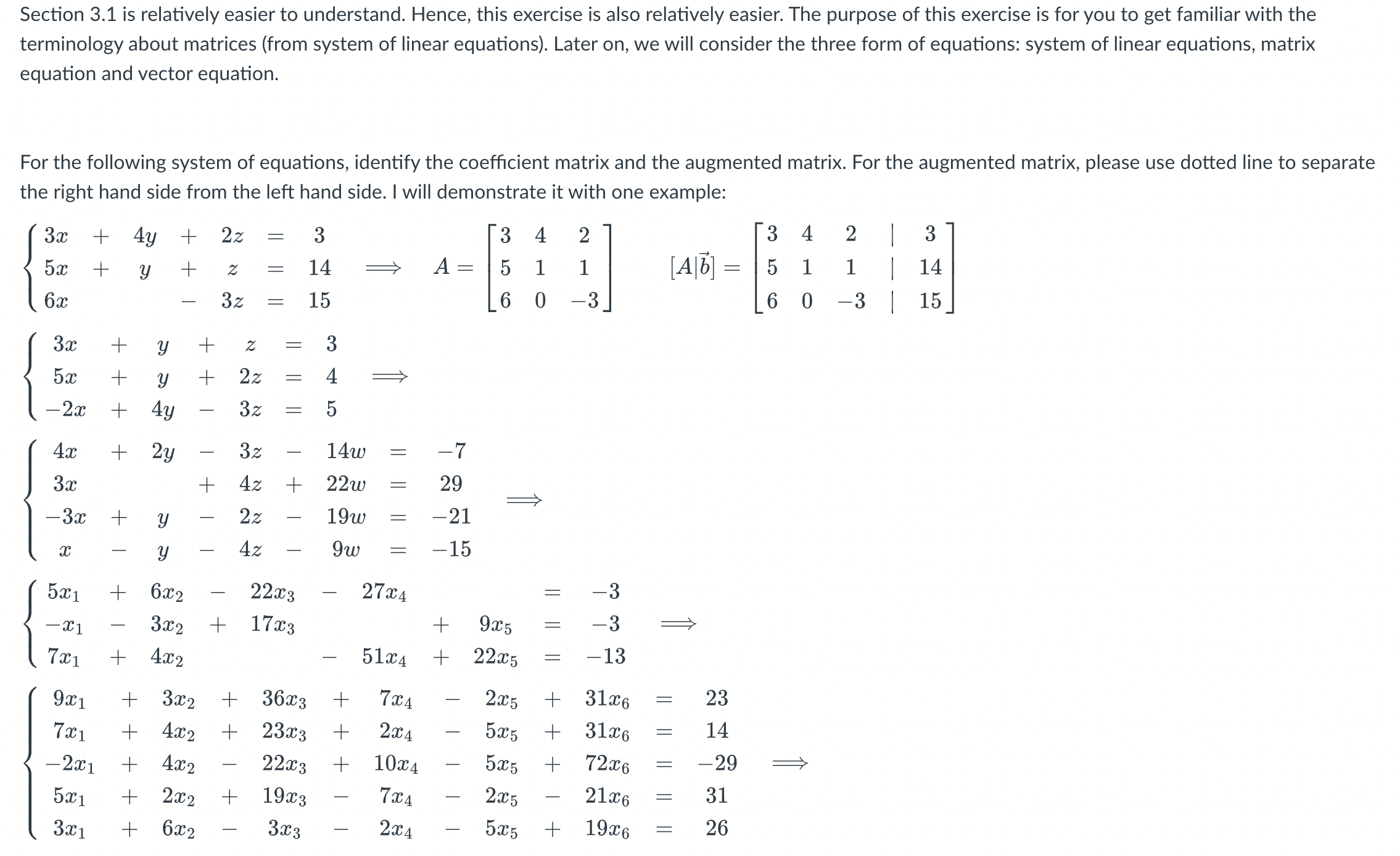 Solved Section 3.1 is relatively easier to understand. | Chegg.com