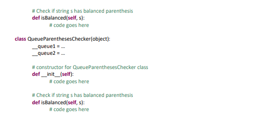 Solved \# push item onto stack def push(self, x ): \# code | Chegg.com