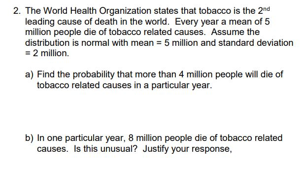 Solved 1. A report from the Secretary of Health and Human | Chegg.com