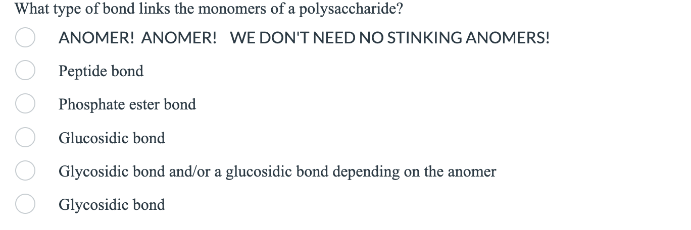 Solved Anomers can be interconverted By rotation about | Chegg.com