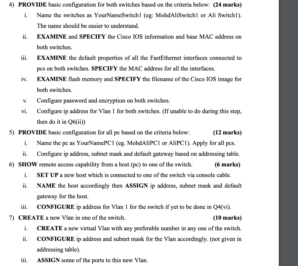 Solved INSTRUCTION : Build a simple topology using Ethernet | Chegg.com