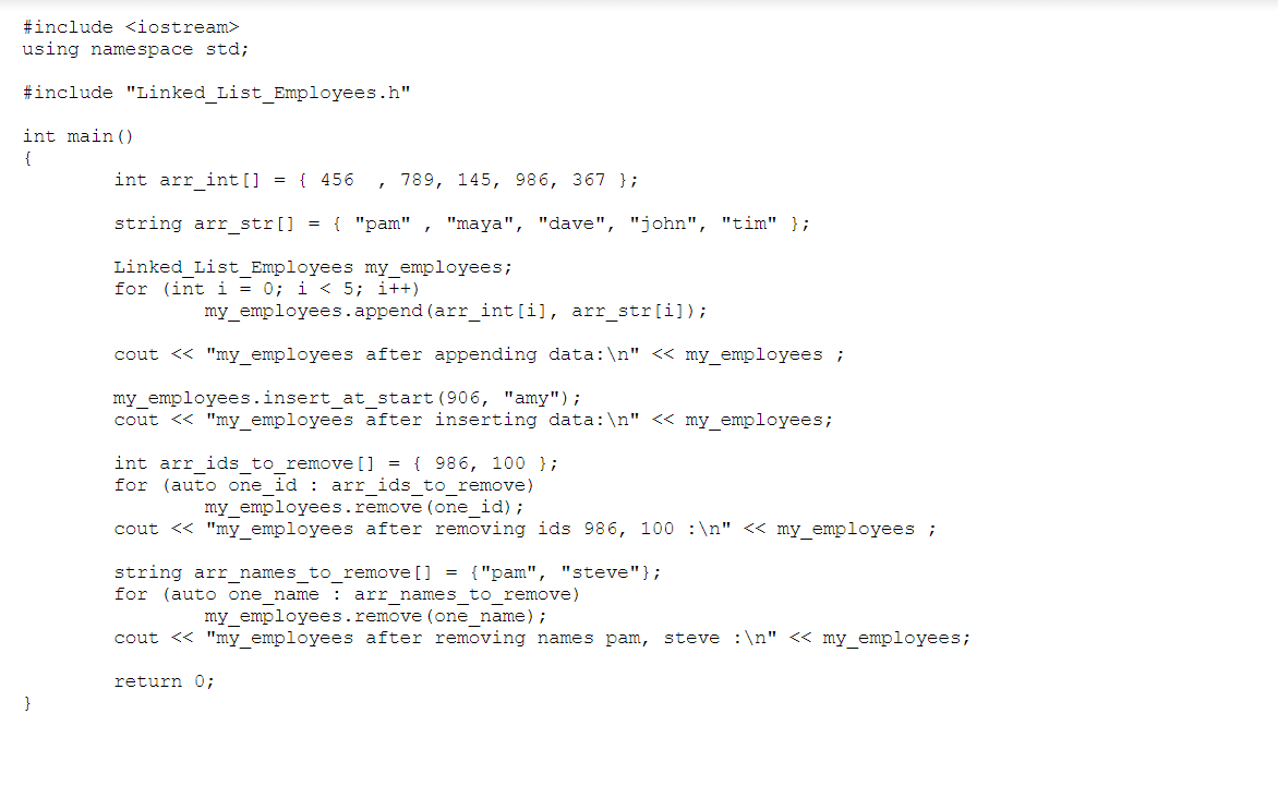 Solved my_employees after appending data: size = 5 1. pam | Chegg.com