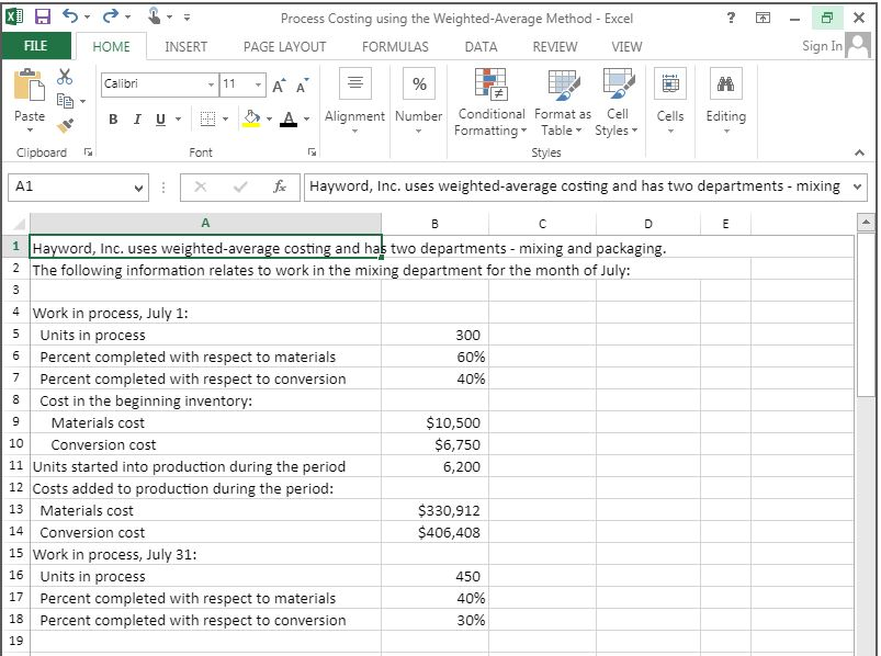 Please need The Answers In Excel Formula Format EX Chegg