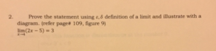 Solved Prove the statement using ε, δ definition of a limit | Chegg.com