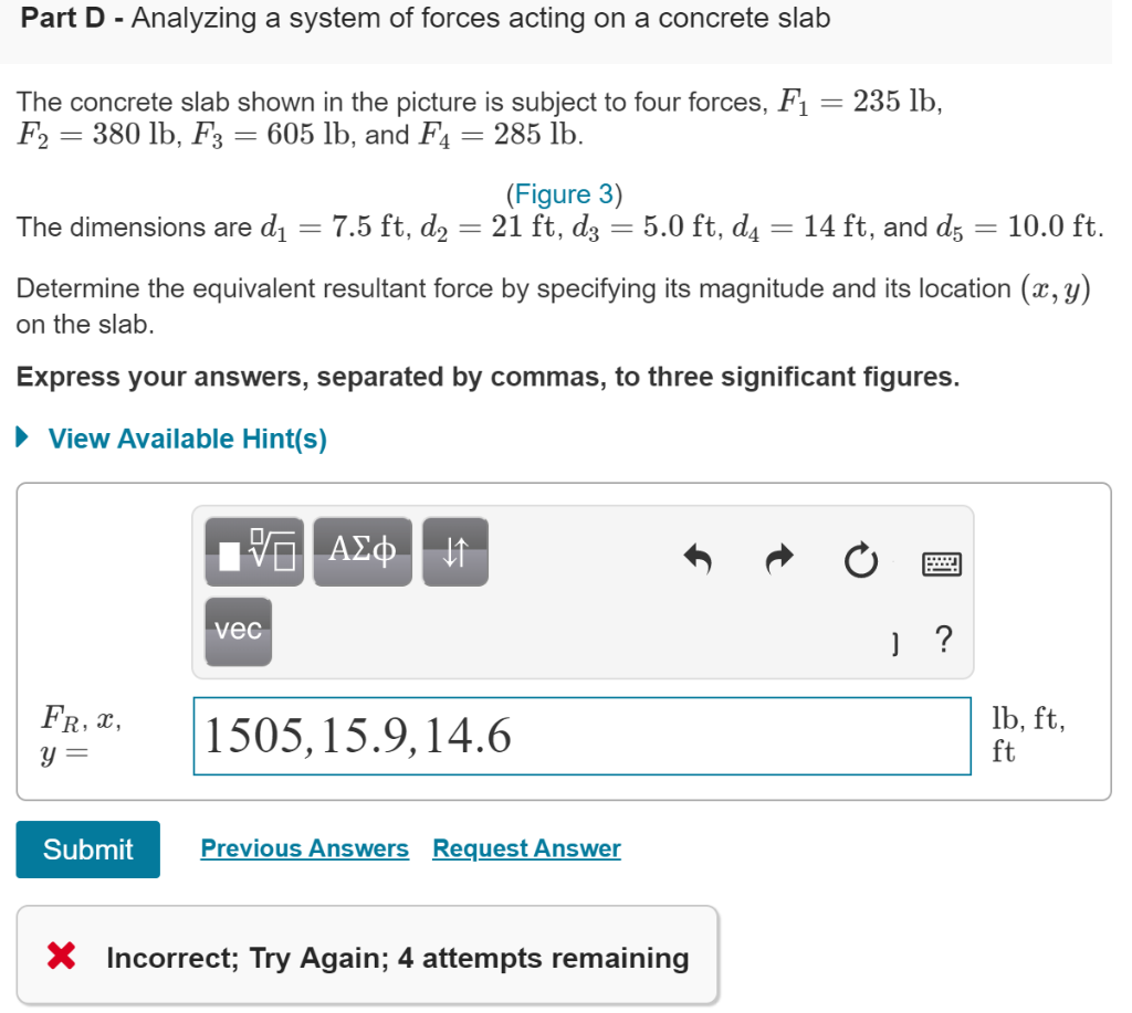 Solved Frg 3 |F1 F3 F4 F, ds ds d2 Part D -Analyzing a | Chegg.com