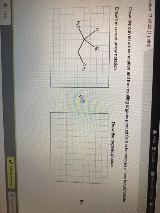 Solved Draw the curved arrow notation and the resulting | Chegg.com