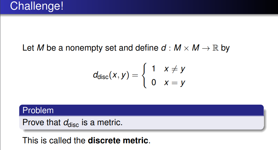Solved Let M be ﻿a nonempty set and define | Chegg.com