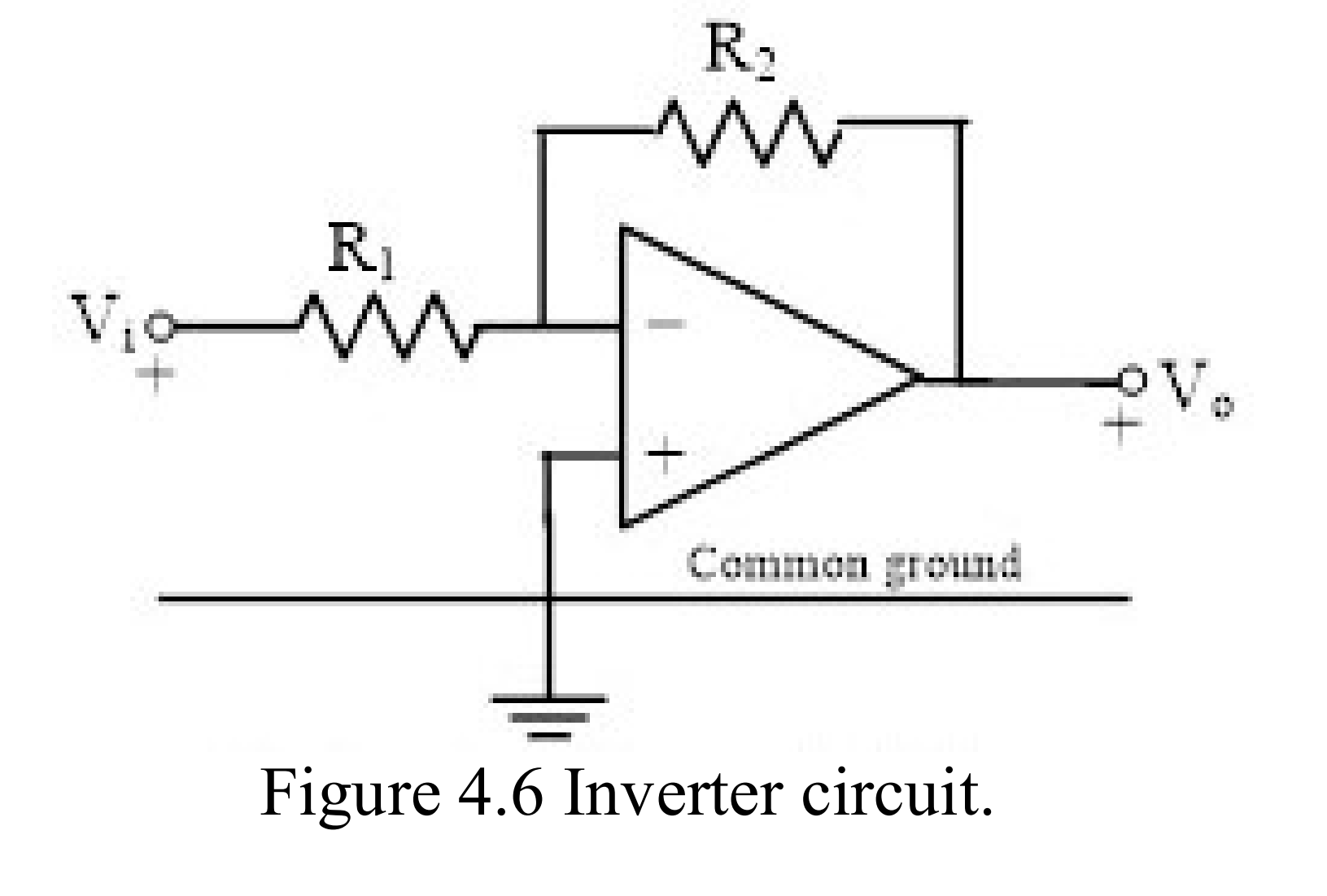 Solved Figure 4.6 ﻿Inverter circuit. In this part of the | Chegg.com