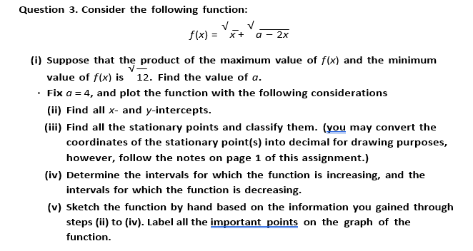 Question 1. Consider the following logarithmic | Chegg.com