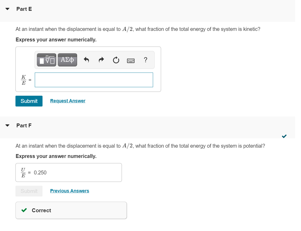 Solved A harmonic oscillator has angular frequency w and | Chegg.com