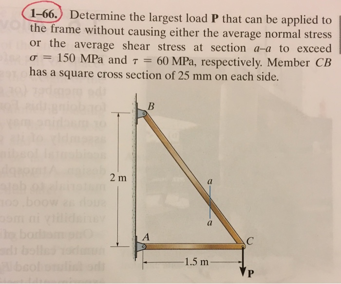 Solved Determine the largest load P that can be applied to | Chegg.com