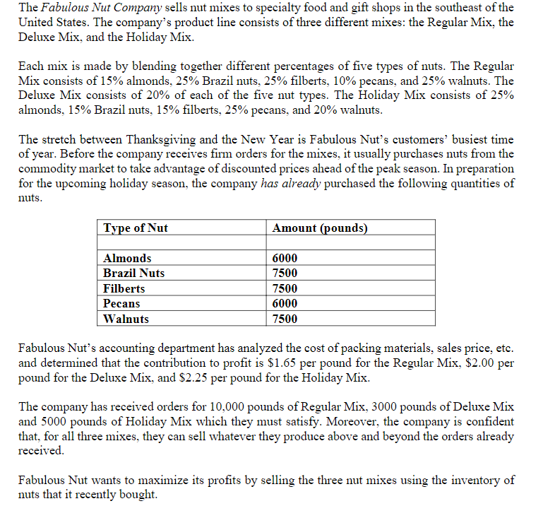 Solved Q1. What are the decision variables? Clearly define | Chegg.com