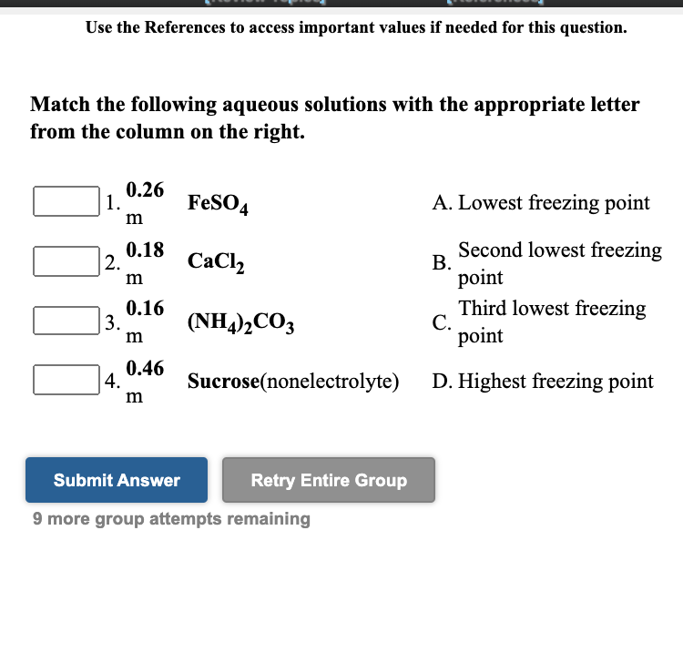 Solved Use the References to access important values if | Chegg.com