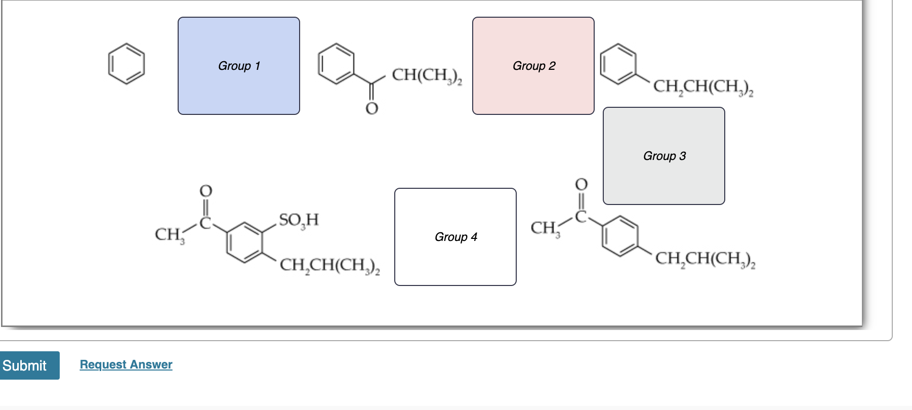 Solved Part A CH CH, Drag the appropriate labels to their | Chegg.com