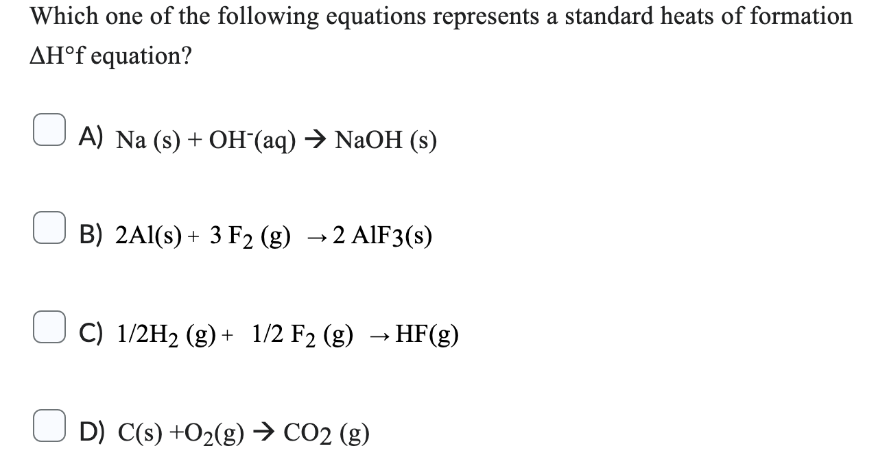 Solved Which of the following is endothermic? Select all | Chegg.com