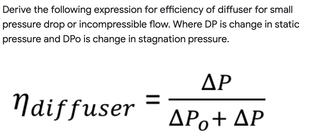 Solved Derive the following expression for efficiency of | Chegg.com