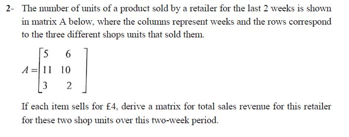 Solved The number of units of a product sold by a retailer | Chegg.com