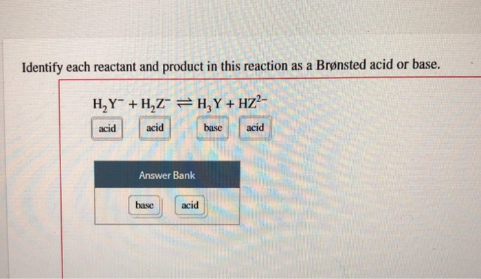 Solved Identify each reactant and product in this reaction | Chegg.com