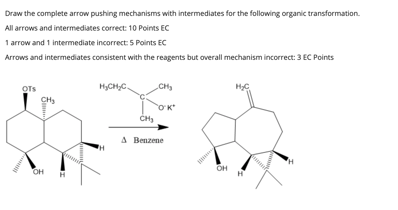 Solved Draw the complete arrow pushing mechanisms with | Chegg.com