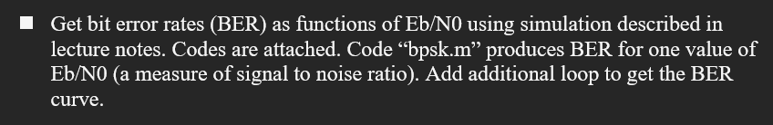 Solved % bpsk.m%% Simulation program to realize BPSK | Chegg.com