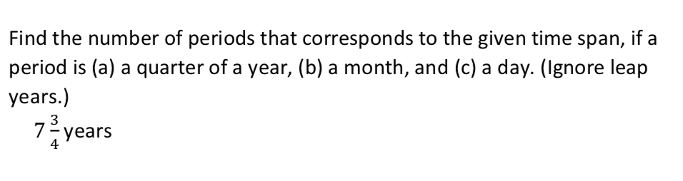 Solved Find the number of periods that corresponds to the | Chegg.com
